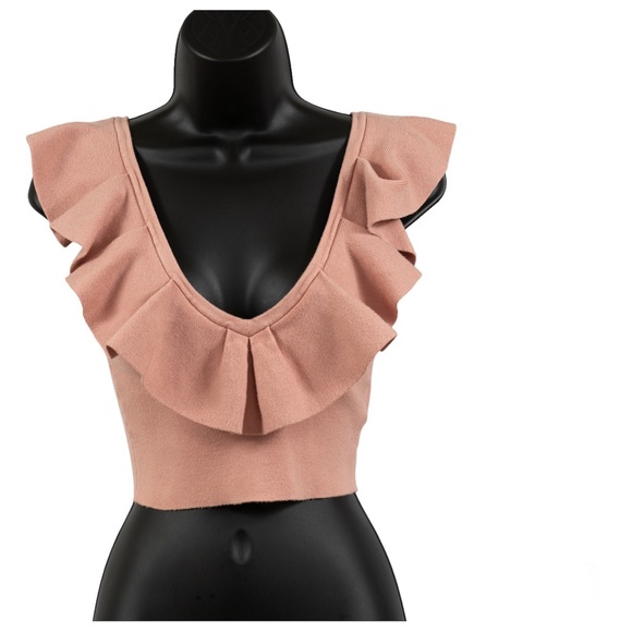 Express | Tops | Express Body Contour Cropped Top Size Xs | Poshmark